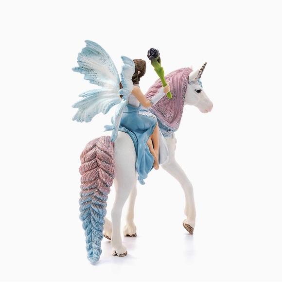 schleich | Toys | Bayala Fairy Princess Eyela With Sparkly Unicorn ...
